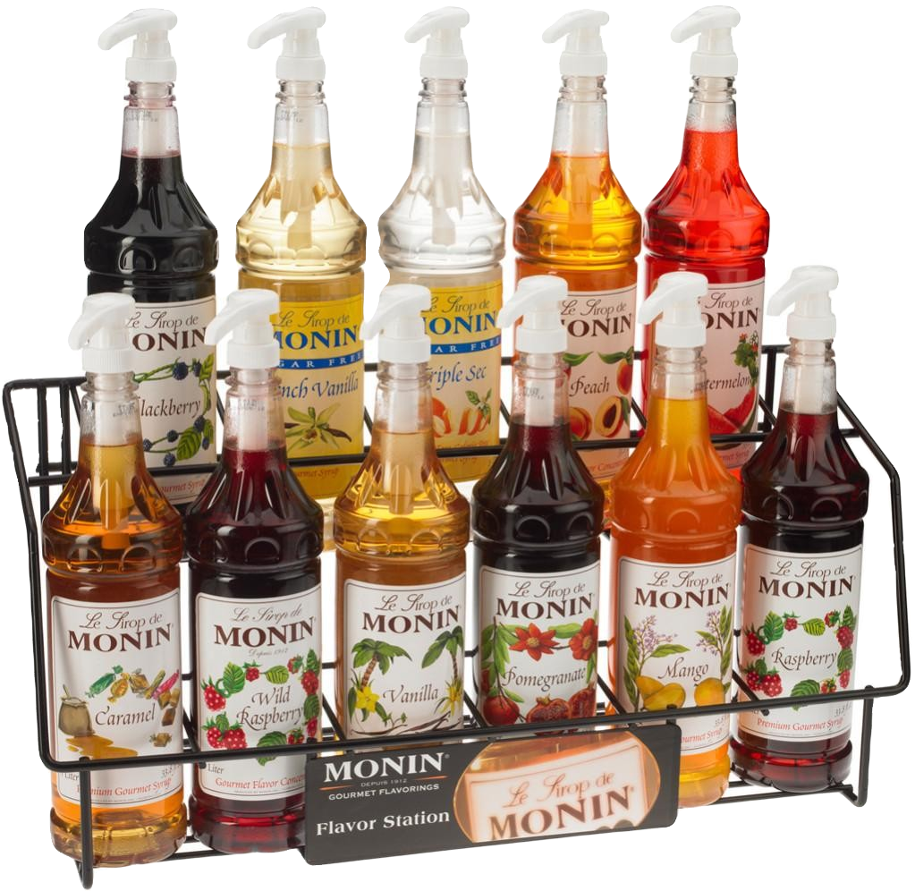 Monin Bottle Rack (11 Bottles) – Imack Coffee