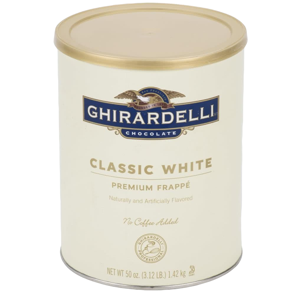 Ghirardelli Classic White Frappé – Imack Coffee